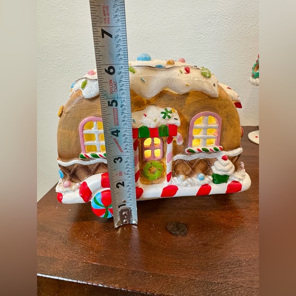 Raz Imports | Holiday | Rare Light Up Gingerbread Rv Camper And Donut ...